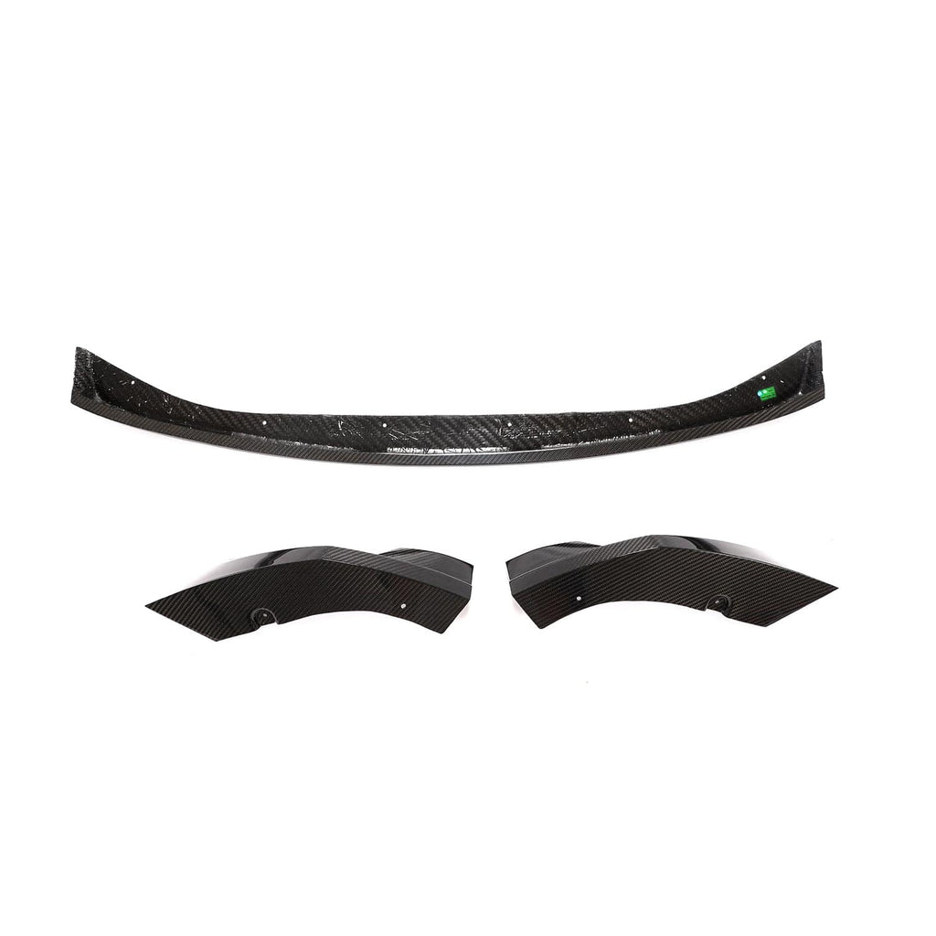 Velt Sport Dry Carbon Fiber Front Lip (V4) - BMW / 4 Series / G82 M4 (Coupe) | VELT-EXT-0078 ...