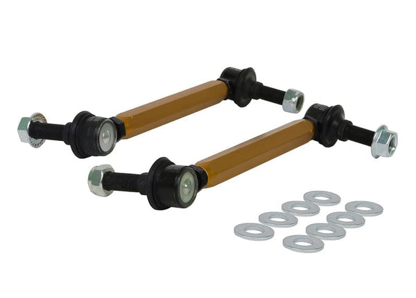 Whiteline Rear Swaybar Link Kit (Adjustable Extra Heavy Duty Ball Link ...