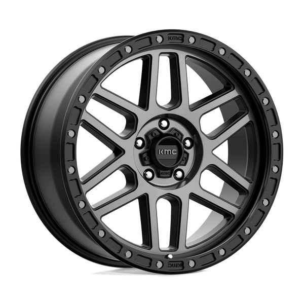 KMC Wheels 17" 5x127 Satin Black With Gray Tint | KM54478550400 – UroTuning