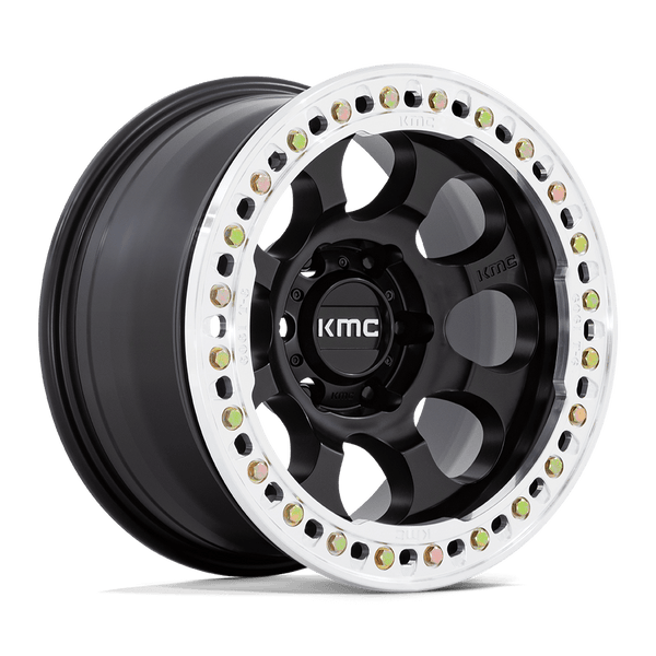 KMC Wheels 17" 6x135 Satin Black With Machined Ring | KM237MD17856300 ...