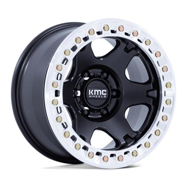 KMC Wheels 17" 6x135 Satin Black W/ Machined Ring | KM238MD17906301 ...