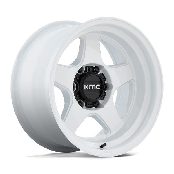 KMC Wheels 17" 6x114.3 Gloss White | KM728WX17856418 – UroTuning