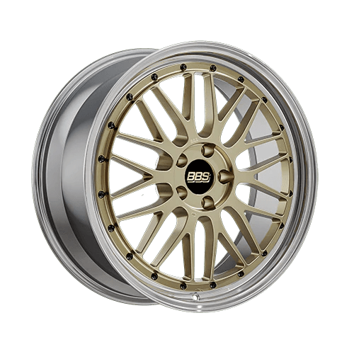 BBS LM 20" 5x114.3 Gold Center Diamond Cut Lip | LM186GPK – UroTuning