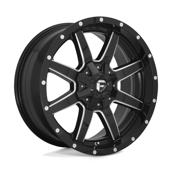 Fuel Wheels 20" 6x135/6x139.7 Gloss Black Milled | D61020009845 – UroTuning