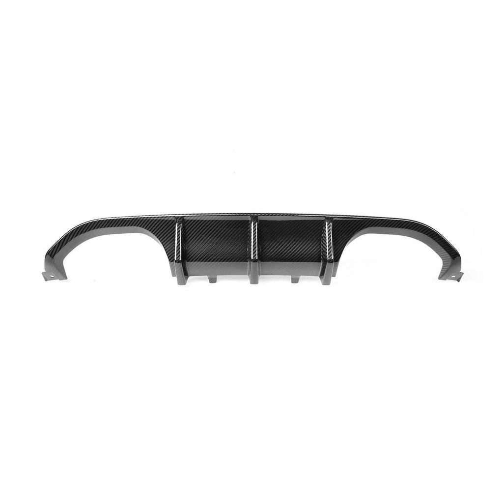 MHC+ BMW M3/M4 Performance Style Rear Diffuser In Gloss Pre Preg Carbon ...