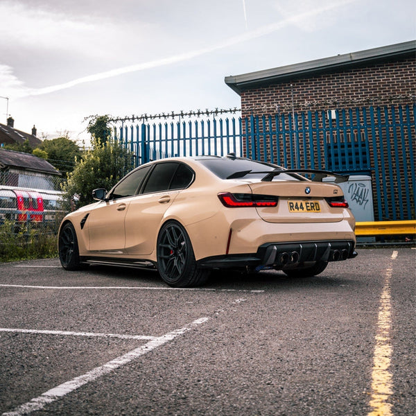 MHC+ BMW M2/M3/M4 Performance Style Rear Wing In Pre Preg Carbon Fibre ...