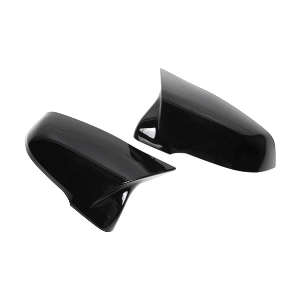 MHC Black BMW/Toyota Black M Style Wing Mirror Covers In Gloss Black ...
