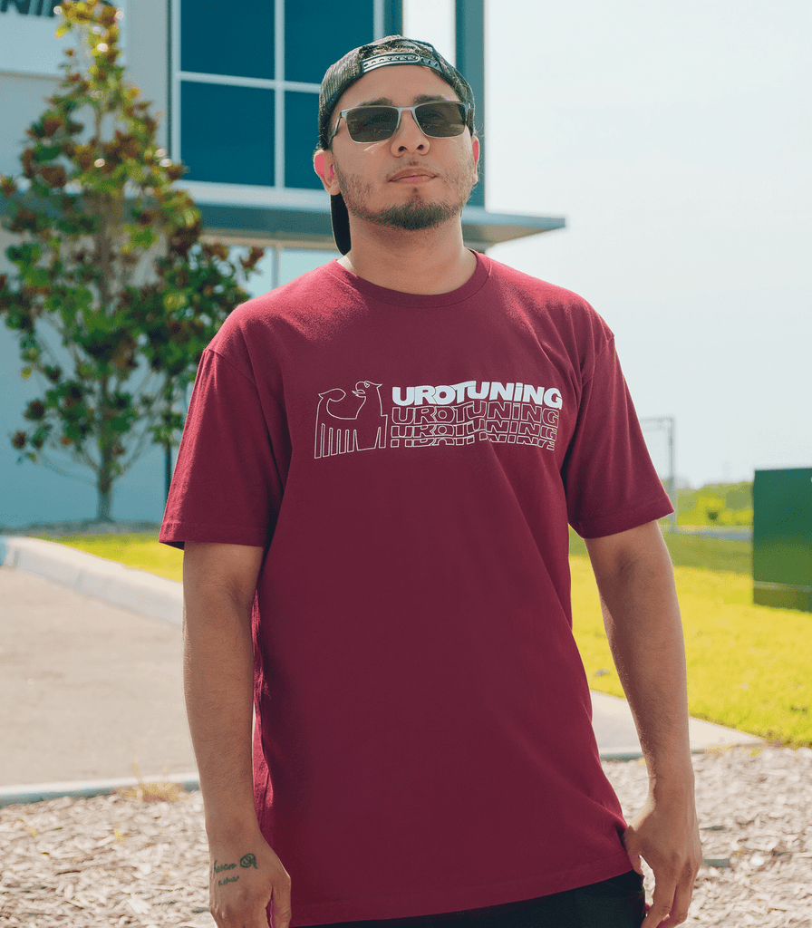 UroTuning Maroon Classic Logo T-Shirt (NLA)