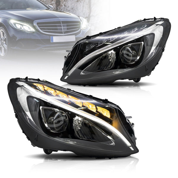 VLAND LED Headlights - Mercedes / W205 / C300 / C180 / C200 | YHA-BZC ...