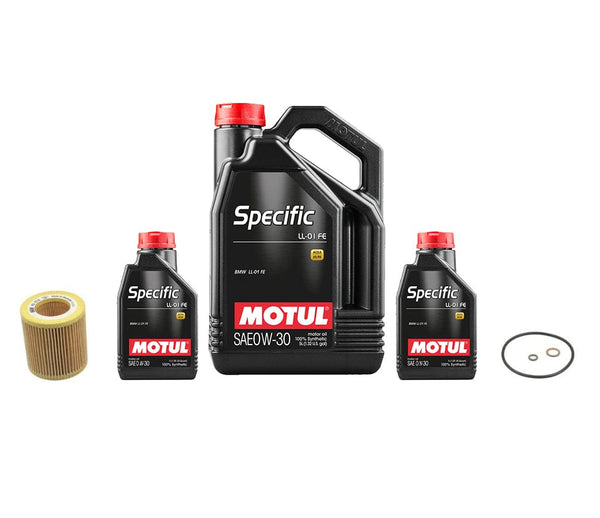 Oil Service Kit - Motul Specific Full Synthetic 0w-30 LL-01 FE - N20 X ...