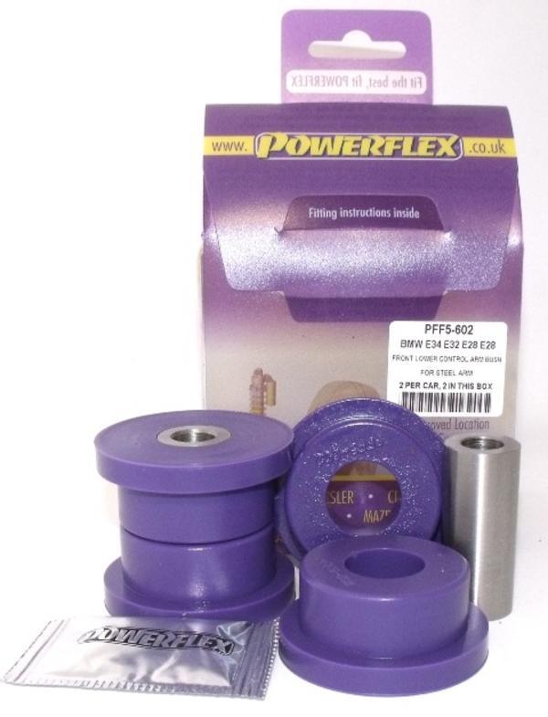 Powerflex Front Lower Control Arm Bushing (Steel Arm) - BMW E34 5-Seri ...