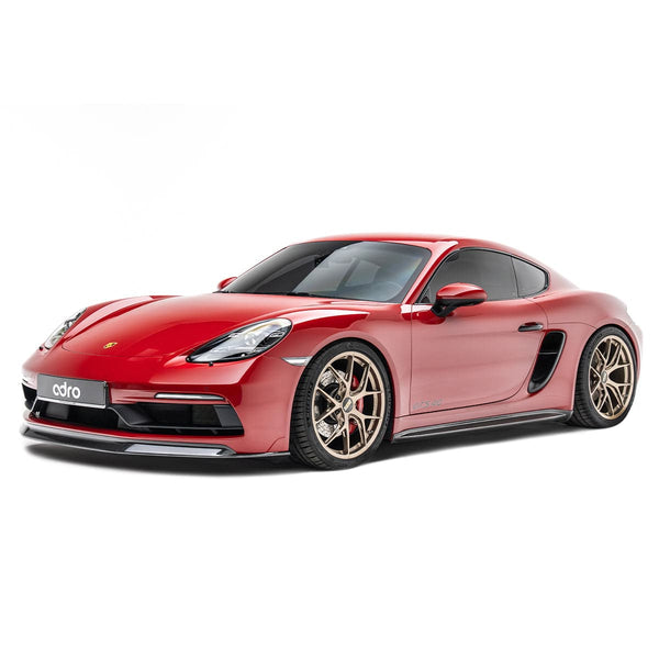Adro Porsche 718 Prepreg Carbon Fiber Front Lip – UroTuning
