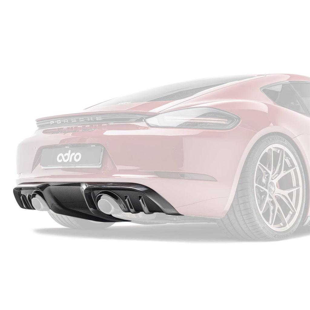 Adro Porsche 718 Prepreg Carbon Fiber Rear Diffuser – UroTuning