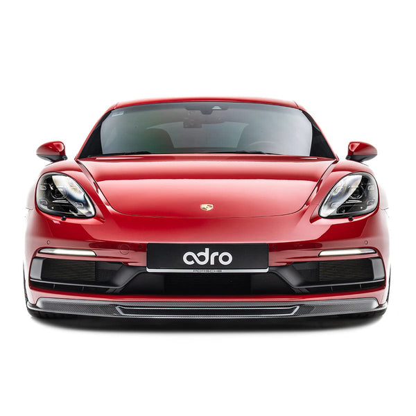 Adro Porsche 718 Prepreg Carbon Fiber Front Lip – UroTuning