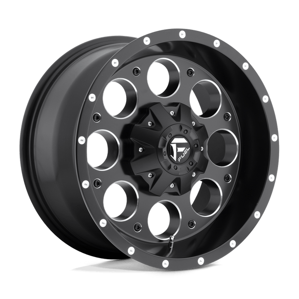 Fuel Wheels 15" 5x139.7 Matte Black Milled | D52515008537 – UroTuning