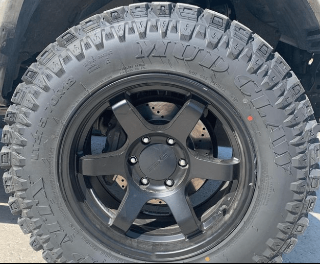 9six9 SIX-1 Truck 18" 6x139.7 Matte Black – UroTuning