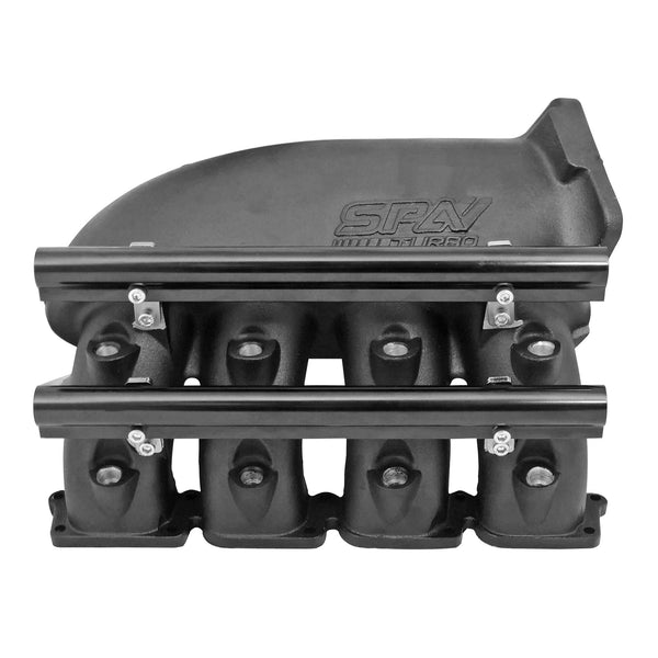 SPA Performance Cast Aluminum Black Intake Manifold for Transverse Eng ...