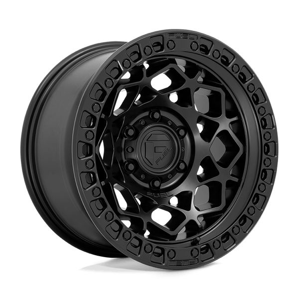 Fuel Wheels 17" 6x114.3 Matte Black With Matte Black Ring ...