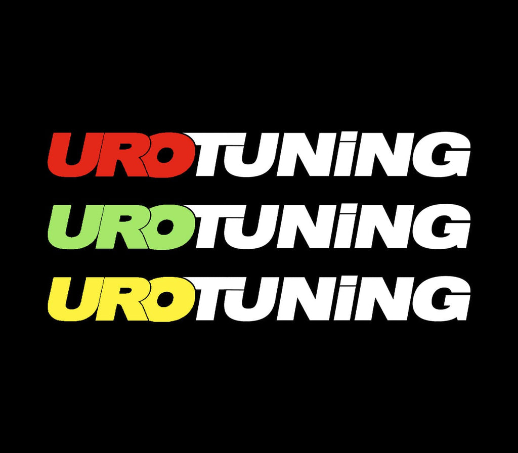 UroTuning 7" Vinyl Sticker (Two-Tone)