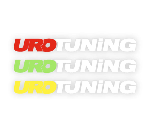 UroTuning 7" Vinyl Sticker (Two-Tone)