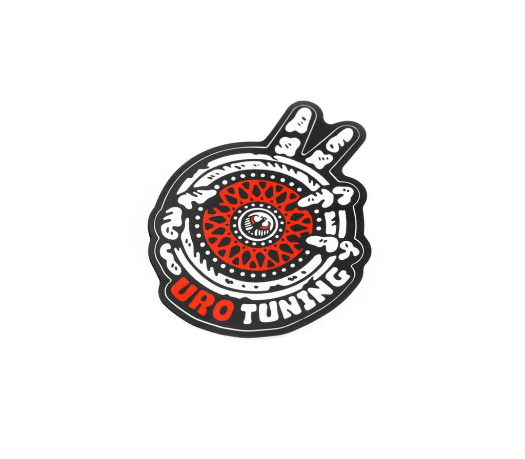 UroTuning Sticker - Skull & Wheel (NLA)