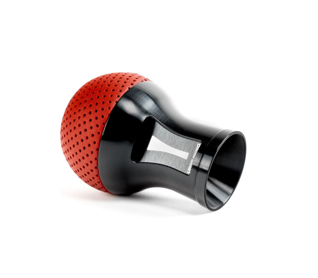 UroTuning Perforated Red Leather Shift Knob V2