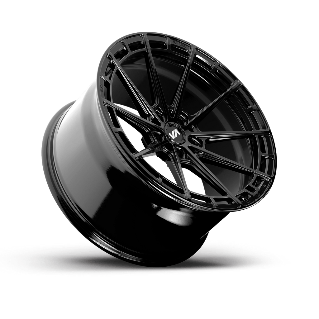 Variant Wheels Aure 21" Custom Drill Gloss Black | VA-EVO-2112L-AURE ...