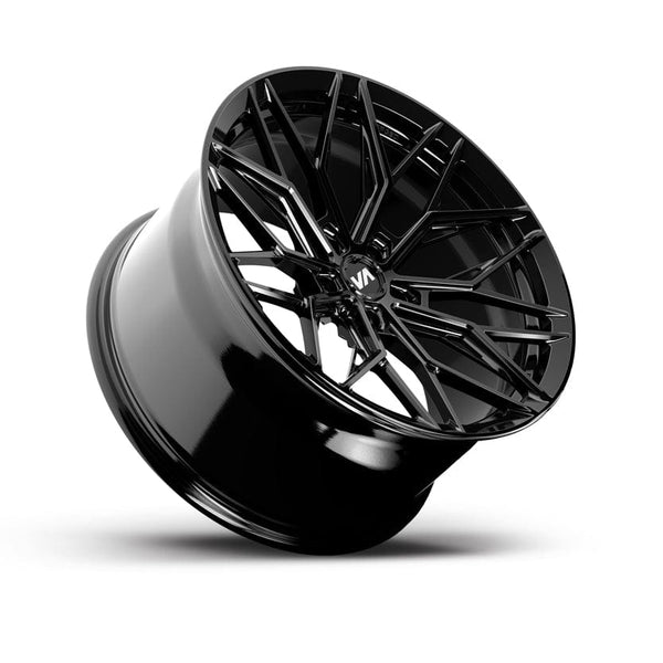 Variant Wheels Maxim 21" Custom Drill Gloss Black | VA-EVO-2112L-MAXIM ...