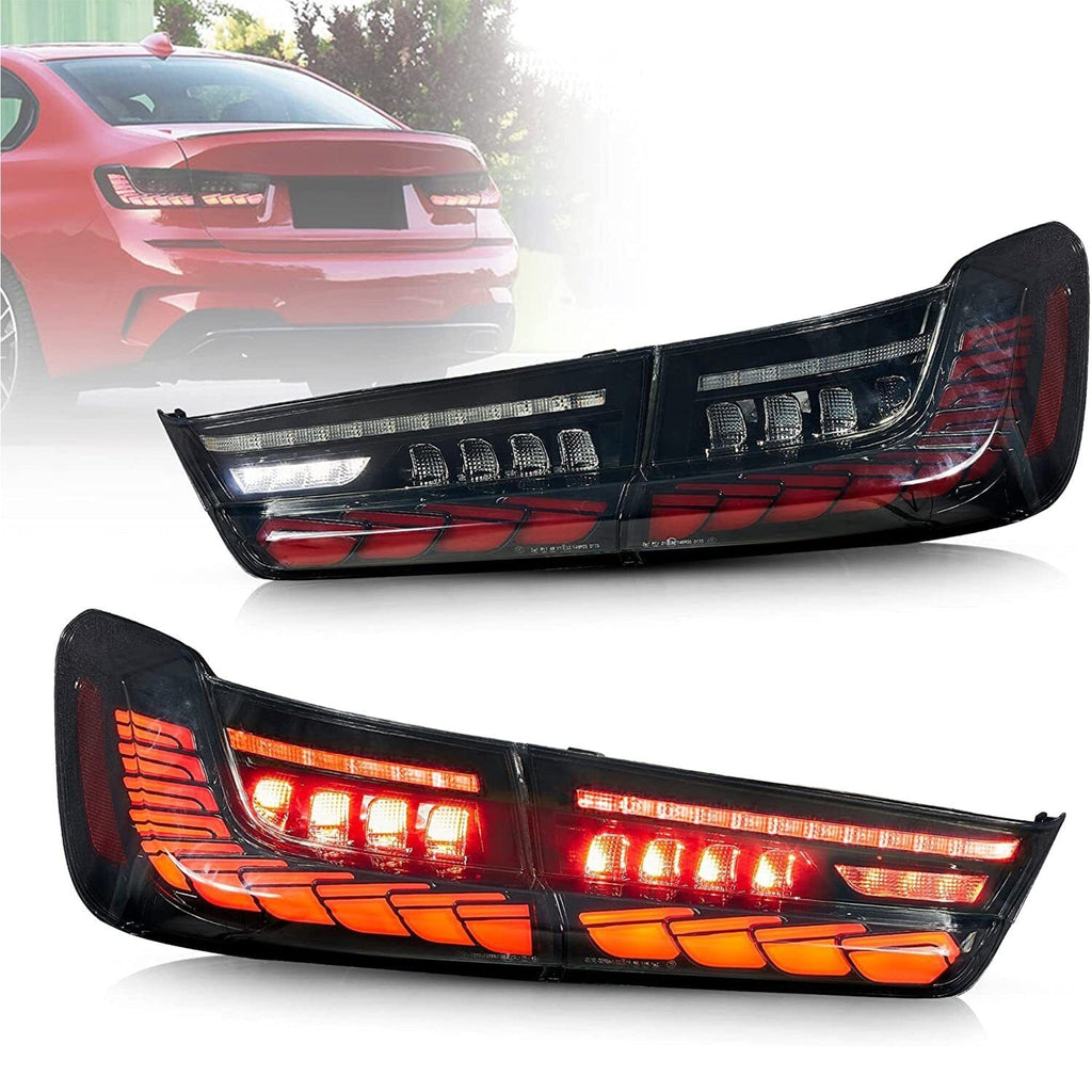 VLAND LED Tail Lights (w/ Sequential Red Turn Signals) - BMW G20 3 ...