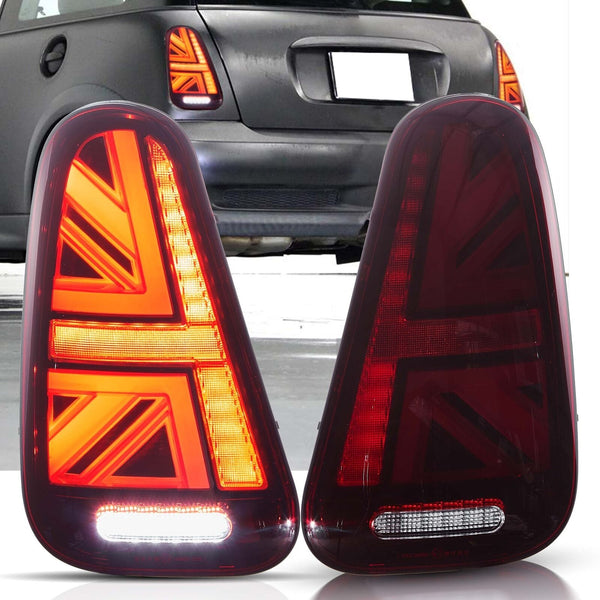 VLAND LED Tail Lights (w/ Larger Brake Light) - MINI / R50 / R52 / R53 ...