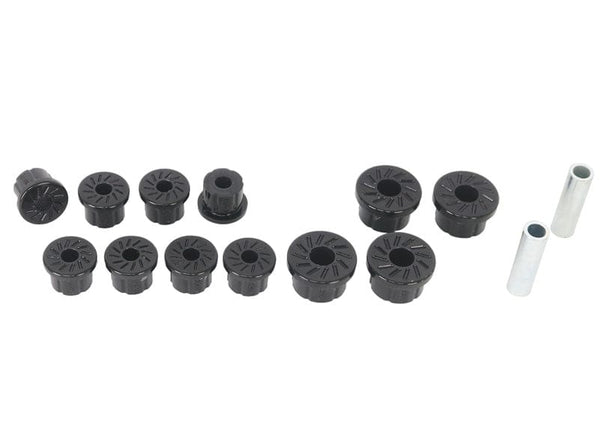 Whiteline Front Leaf Spring (Eye & Shackle Bushings) - Suzuki Samurai ...