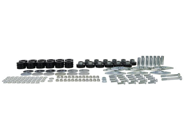 Whiteline Body Mount Bushing Set - Jeep Wrangler 2007-2014 | WHL-W93568 ...