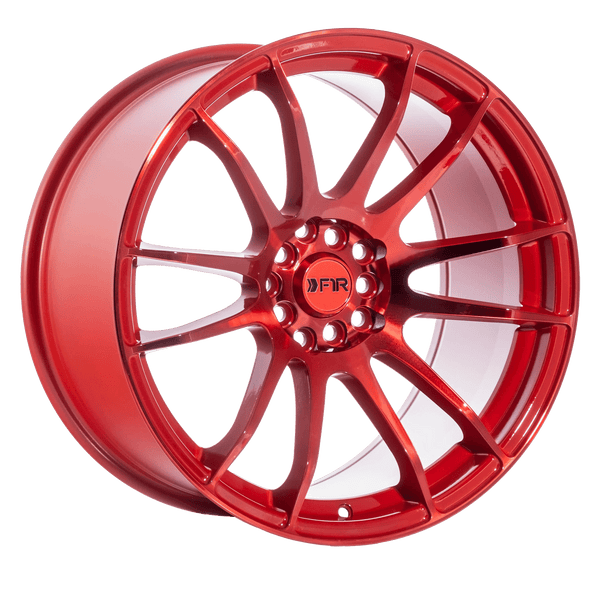 F1R F107 17" 5x100/114.3 Candy Red | F107178R35 – UroTuning