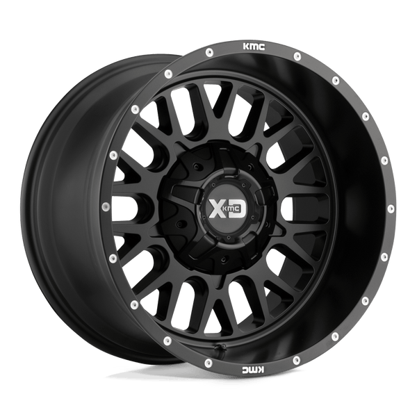XD Wheels 20" 6x114.3/6x139.7 Satin Black | XD84229070718 – UroTuning