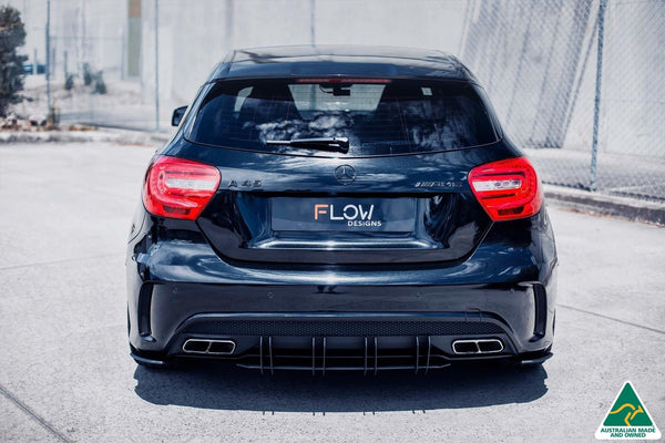 Flow Designs A45 AMG W176 (PFL) Flow-Lock Rear Diffuser | GLA45PFLVALDF ...
