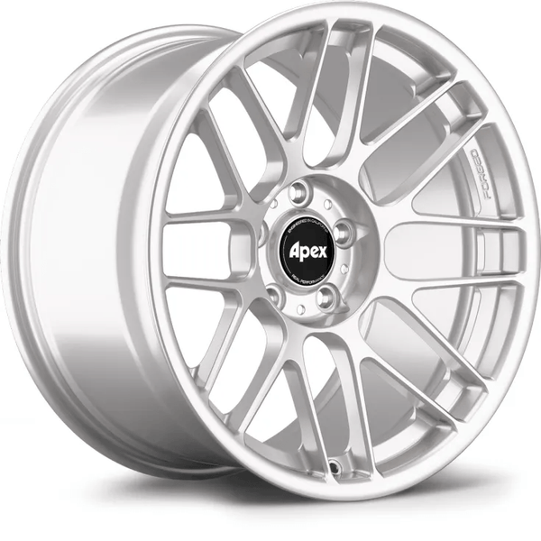 Apex Wheels ARC-8RT 17" 5x120 Race Silver | ARC8RT1785ET40-5120-7256-RS ...
