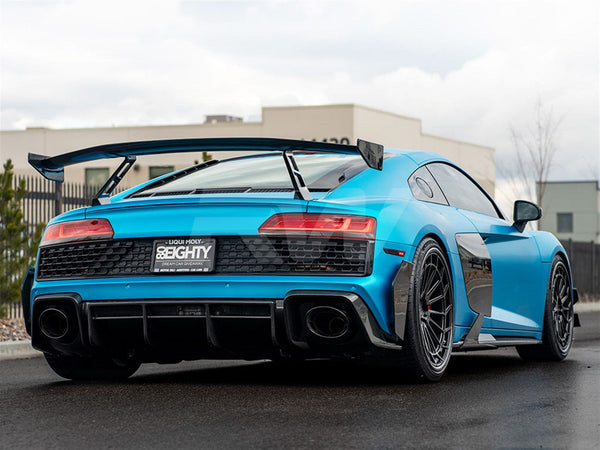RW Carbon Audi R8 Facelift Carbon Fiber Rear Splitters 2019+ | audir808 ...