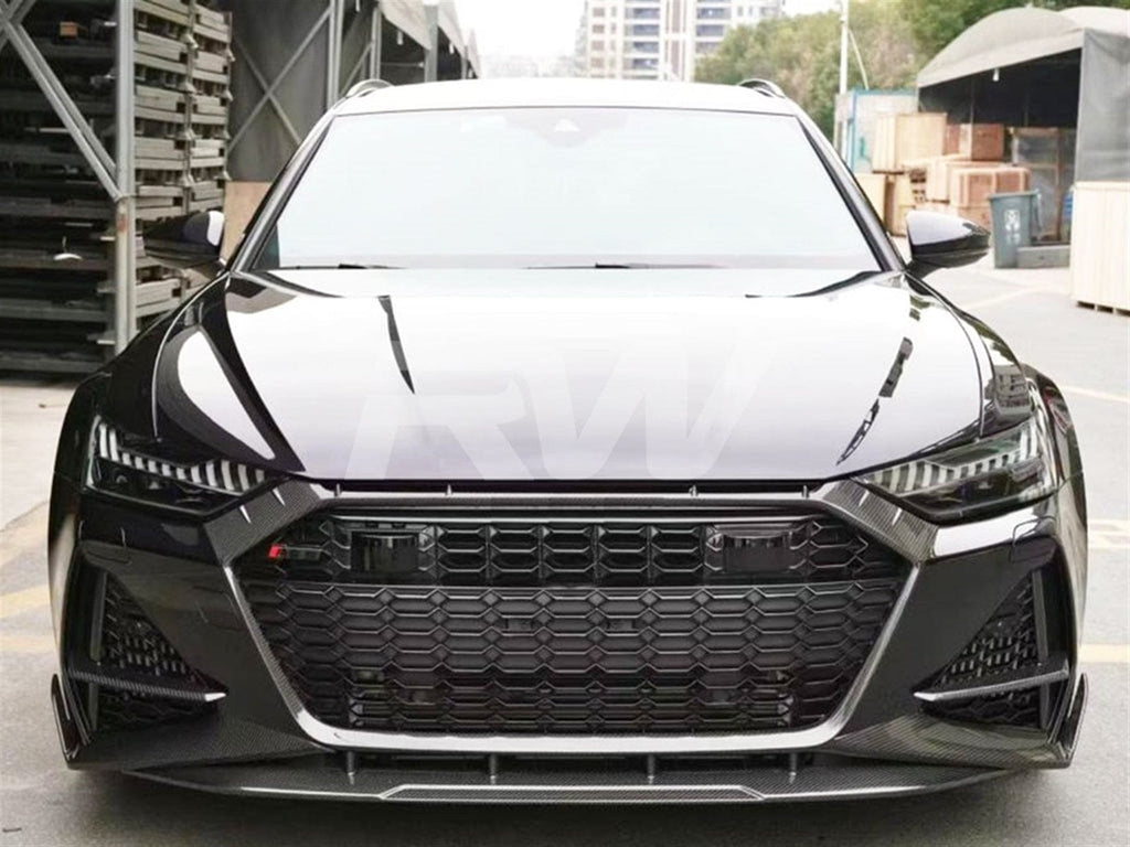 RW Carbon Audi RS6 C8 Avant Carbon Fiber Front Lip | audirs601 – UroTuning