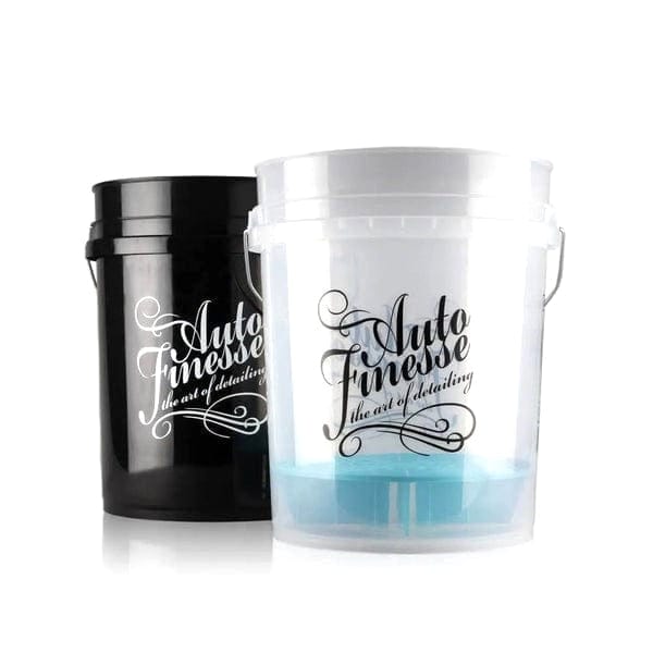 Wash Buckets For Car Detailing Auto Finesse 20L Black Detailing Bucket ...