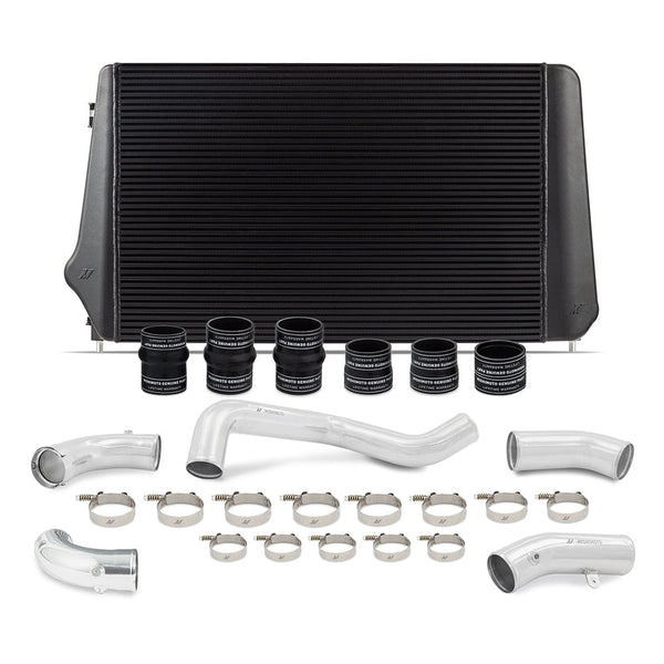 Mishimoto 17-19 GM L5P Duramax Intercooler Kit - Black w/ Polished Pip ...