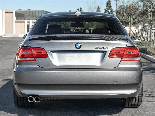 RW Carbon BMW E92 M4 Style Carbon Fiber Trunk Spoiler | bmwe92046 ...