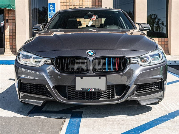 RW Carbon BMW F30 F31 Carbon Fiber Front Splitters | bmwf30047 – UroTuning