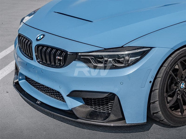 RW Carbon BMW F8X M3/M4 Performance Style CF Lip Spoiler | bmwf82m404 ...