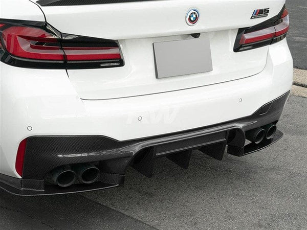 RW Carbon BMW F90 M5 RWS Carbon Fiber Rear Diffuser | bmwf9016 – UroTuning