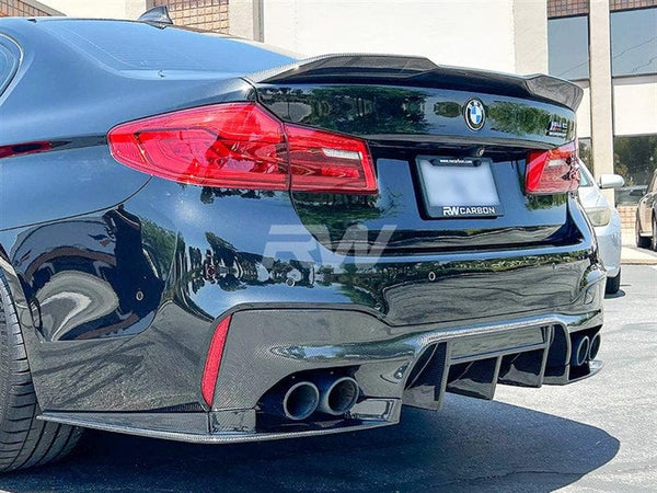 RW Carbon BMW F90 M5 RWS Carbon Fiber Rear Diffuser | bmwf9016 – UroTuning