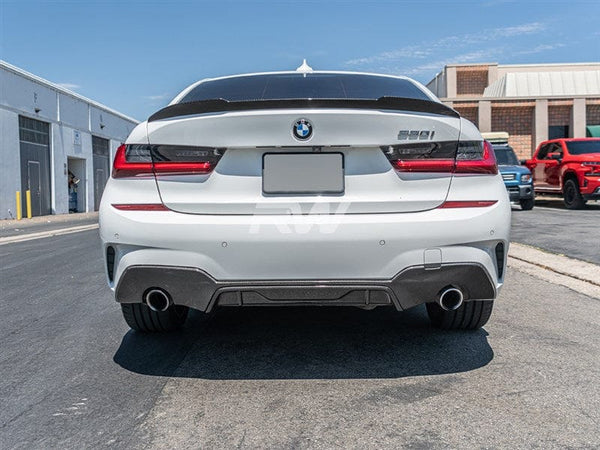 RW Carbon BMW G20 Performance Style Carbon Fiber Diffuser | bmwg20002 ...