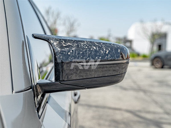 RW Carbon BMW G20 G30 G14 G15 G16 M Style Forged Carbon Mirror Caps ...