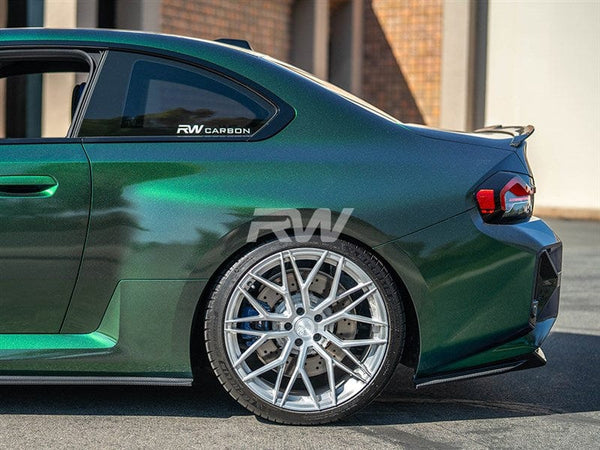 RW Carbon BMW G87 M2 RWS Dry CF Side Skirt Extensions | bmwg8709 ...