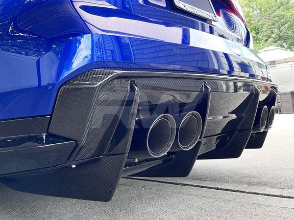 RW Carbon BMW G82 G83 M4 Carbon Fiber GTX Diffuser+Undertray ...