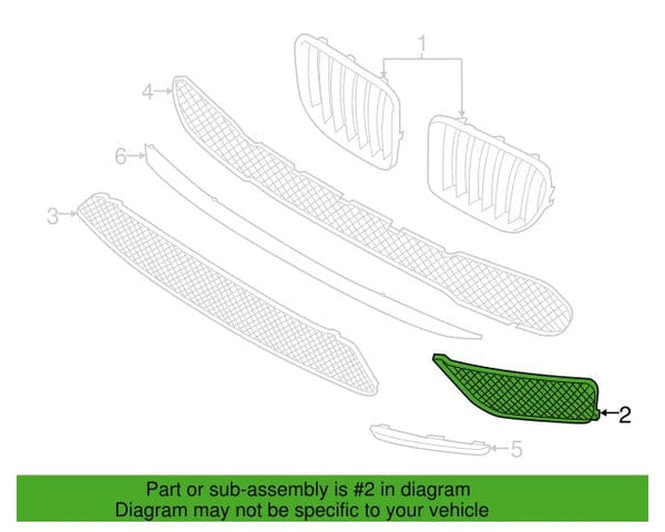 Lower Grille - BMW / E84 / X1 – UroTuning